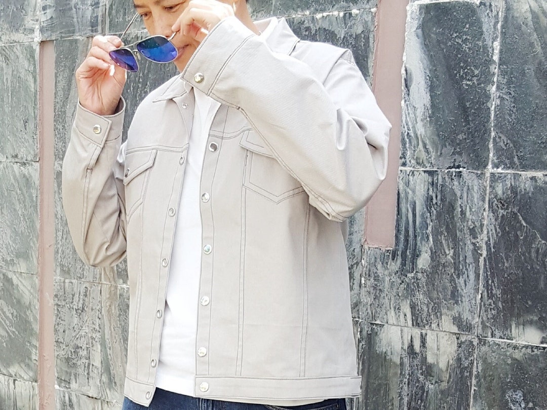 BUNDLE Mens Kingston PDF Sewing Pattern Jacket Pattern, Denim Jacket ...