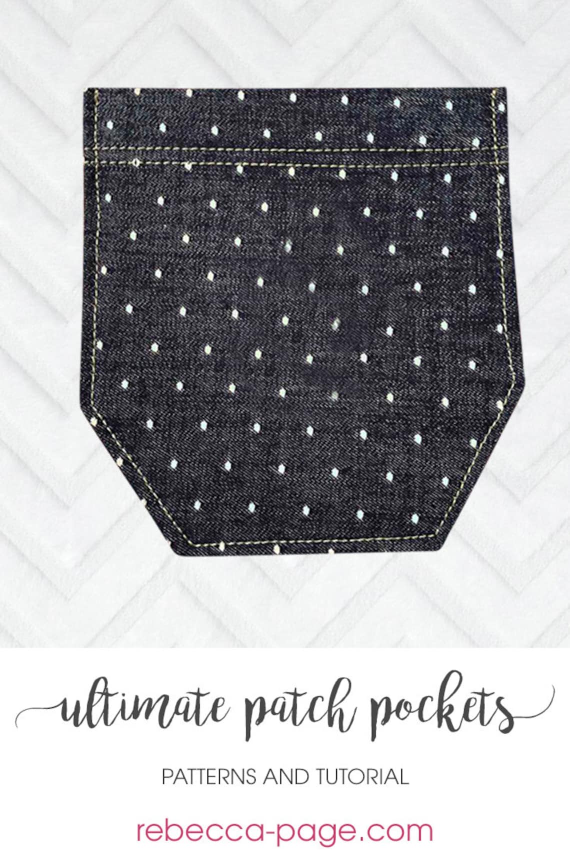 Ultimate Patch Pocket PDF Sewing Pattern Pockets Pattern | Etsy