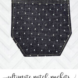 Ultimate Patch Pocket PDF Sewing Pattern Pockets Pattern | Etsy