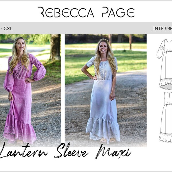 Boho Dress Pattern - Etsy