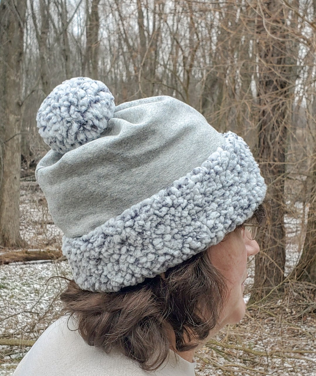 Winter Hat PDF Sewing Pattern - Hat Pattern, Winter Hat Pattern, Warm ...