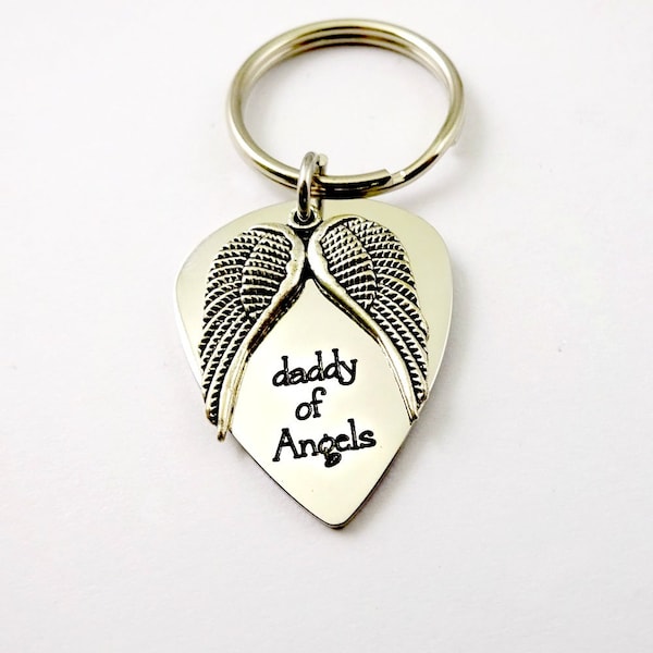 Dad Remembrance Keychain - Etsy