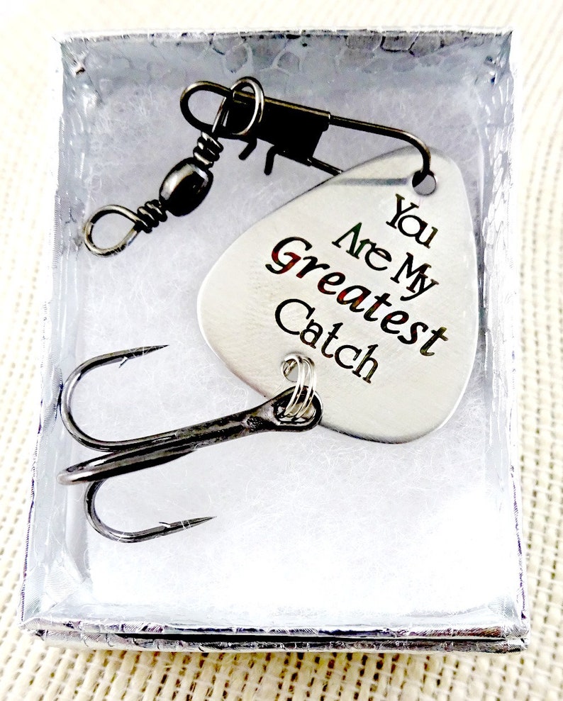You Are My Greatest Catch Engraved Fishing Lure - Etsy