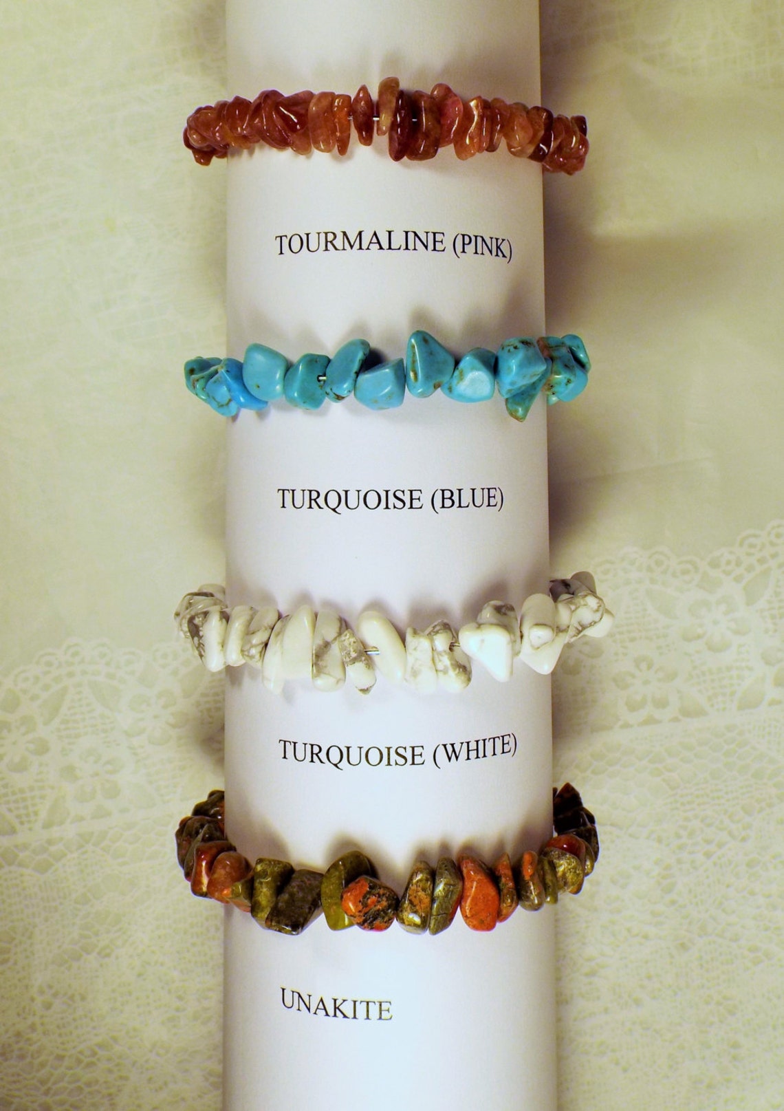 Cynthia Lynn earth Treasures Gold or Silver Gemstone Chip Drop Earrings ...