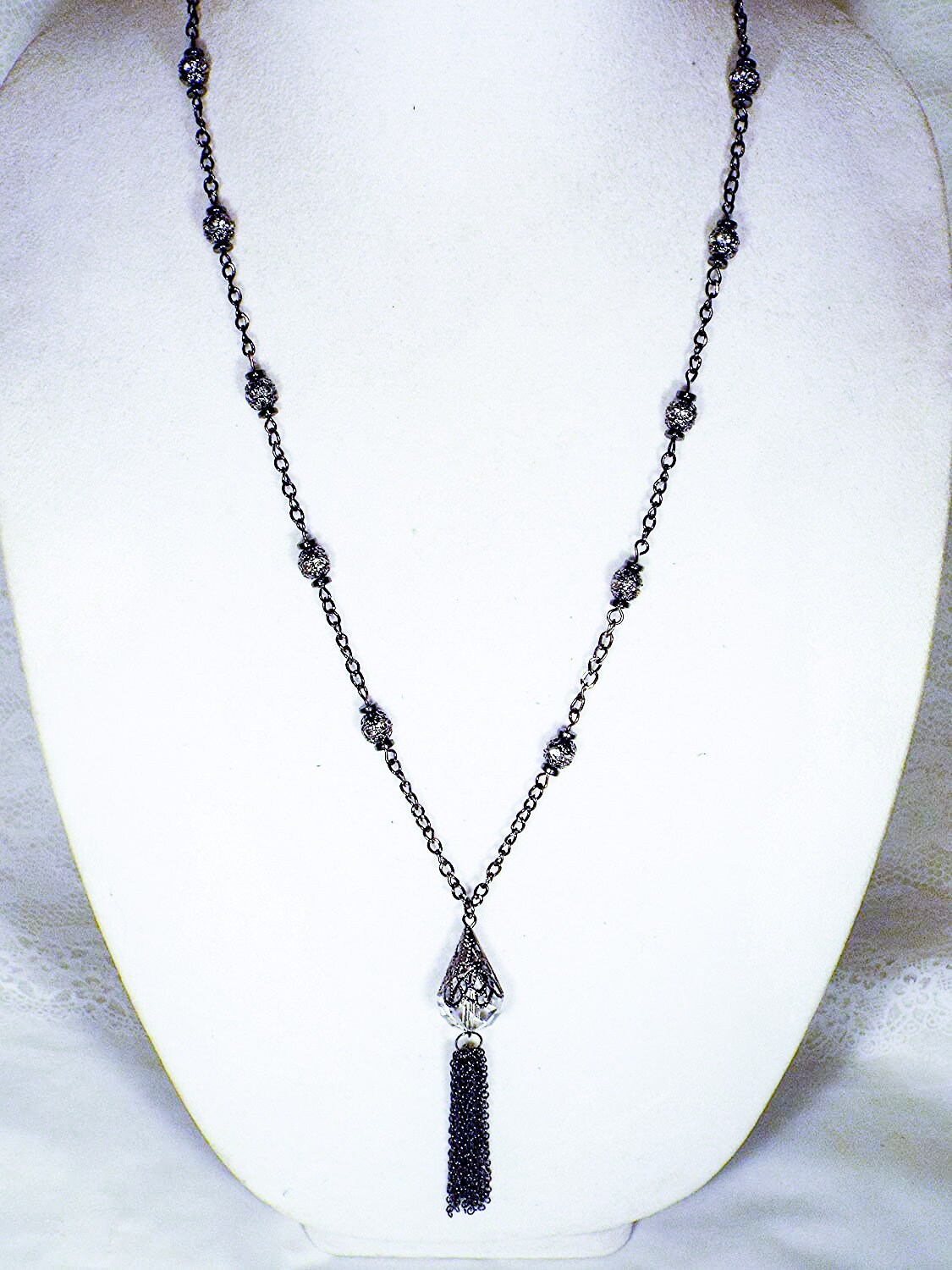 Cynthia Lynn dark Crystal Jet Hematite Reversible - Etsy