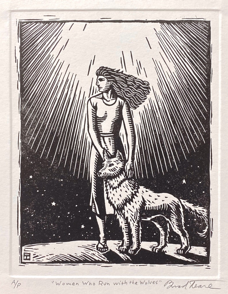 Women Who Run With the Wolves Artist Proofs - Etsy