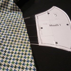 Olson Combined Mask Acrylic Templates - 5 Sizes for Adult and Child ...