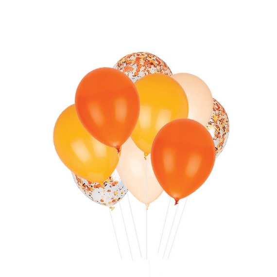 Creamsicle Balloons 12 Balloons Handmade With Happiness® | Etsy