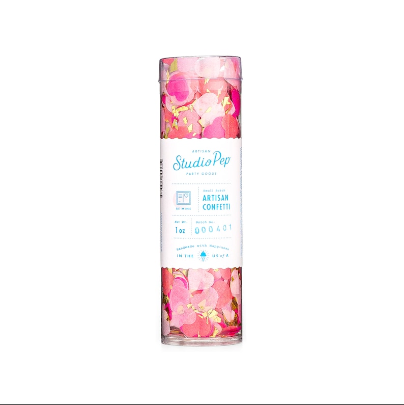 Be Mine Confetti - Handmade With Happiness® in the USA - Heart Confetti ...