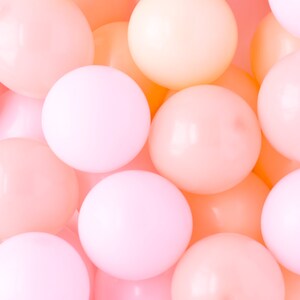 Pink Balloons Baby Shower, Pink Mini Balloons, Pink Birthday ...