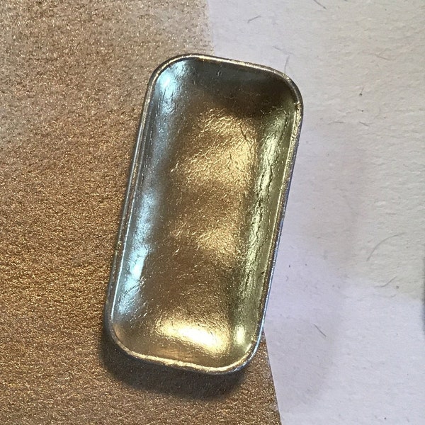 Brass Watercolor Palette Box - Etsy