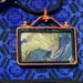 Hand Painted Pendant Leaf of Mermaid's Tale, Art Pendant Necklace ...