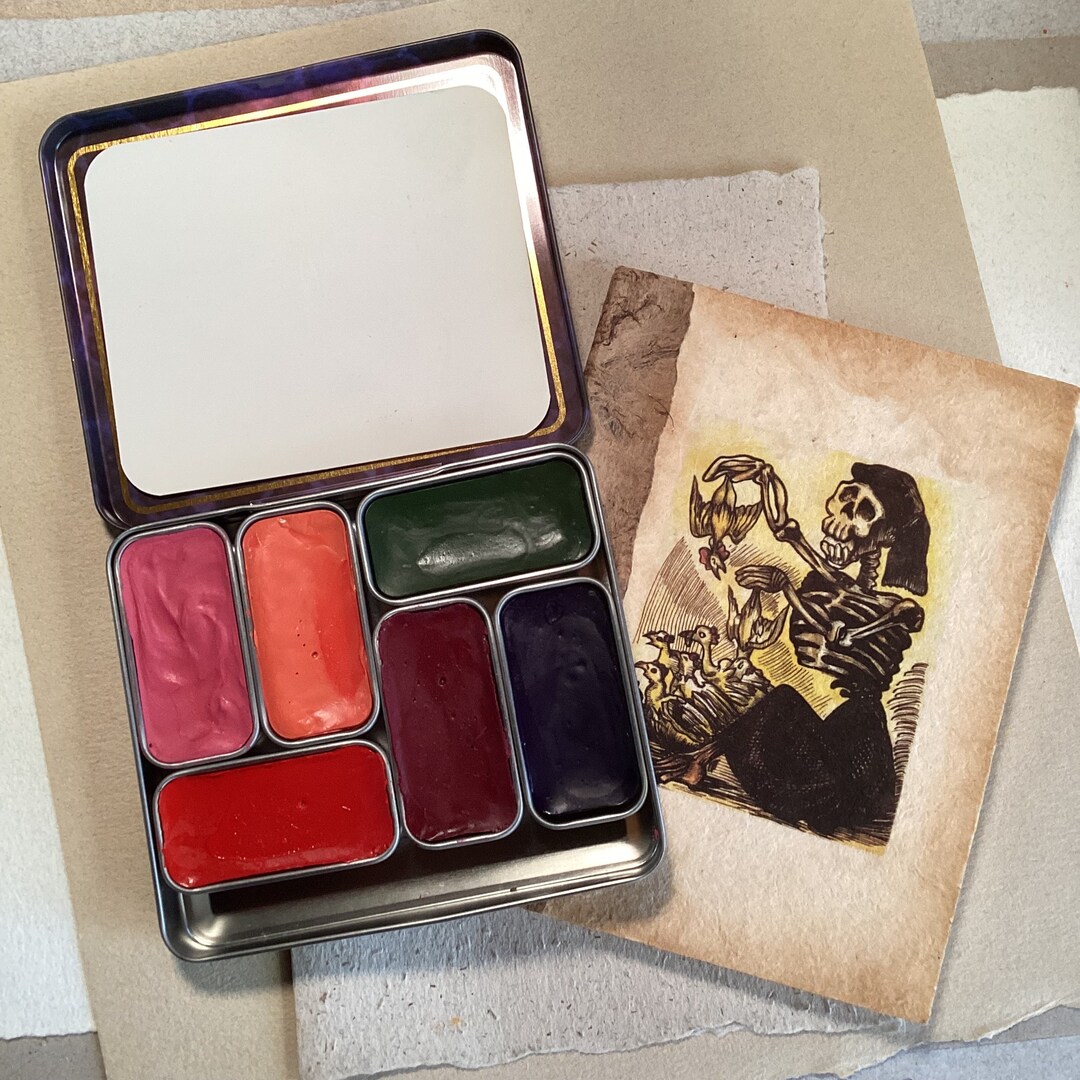 Dias De Los Muertos HM Watercolors - Etsy