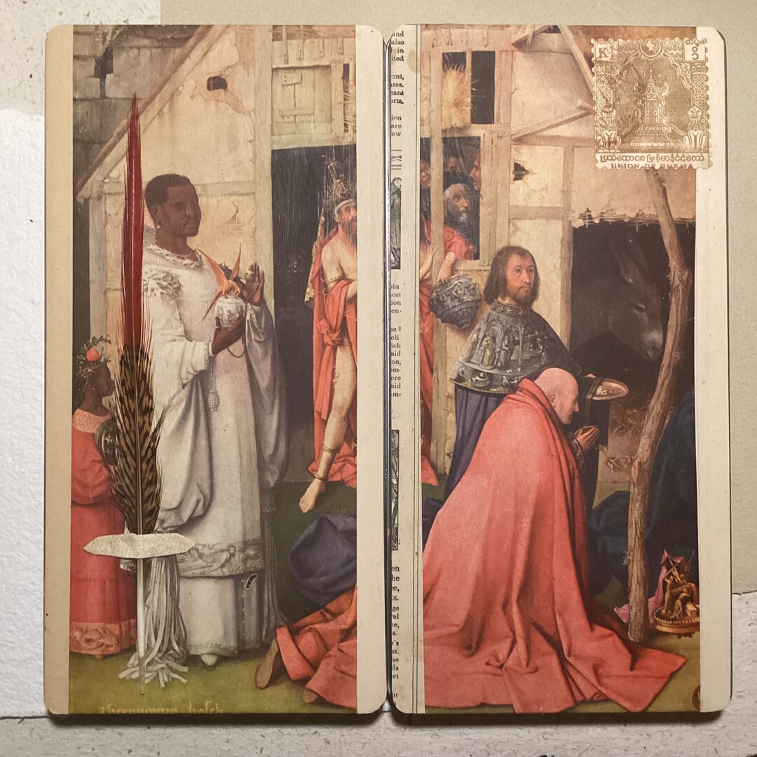 A Watercolor Tin Set With the Epiphany by Bosch - Etsy