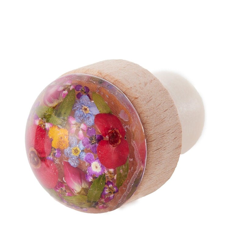 Flower Wine Stopper - Etsy