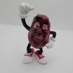 California Raisins Plastic Figurines With Wind up Walking Plastic ...