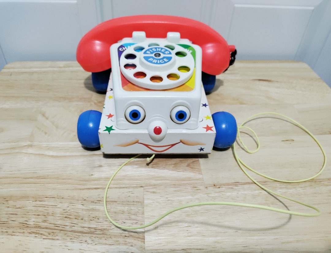 Vintage Fisher Price Chatter Phone 747 Made in the USA 1967-1985 ...