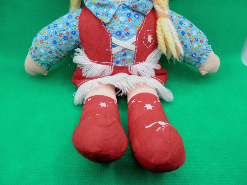 Knickerbocker Cowpokes Girl Ragdoll Made in 1981 About 12 | Etsy