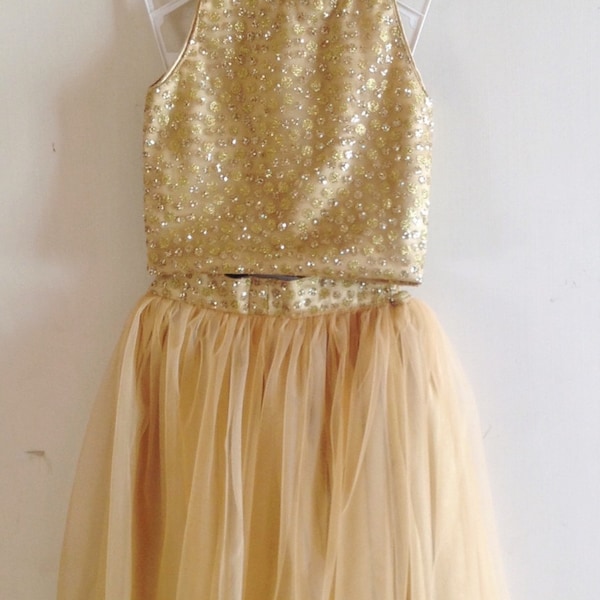 Gold Sequin Top - Etsy