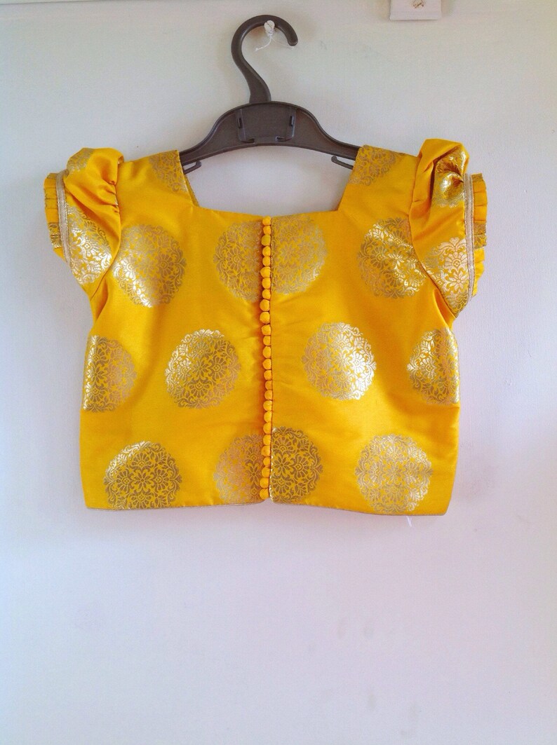 Kids Brocade Blouse - Etsy