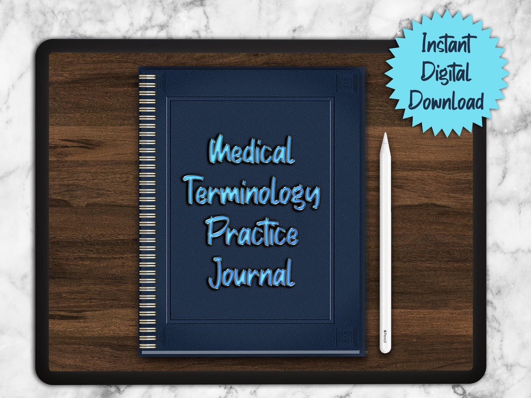 Digital Medical Terminology Practice Journal for Use With Goodnotes ...