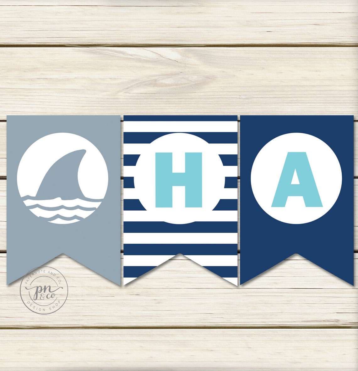 Shark Birthday Banner // Shark Pool Party // Pool Party Banner ...
