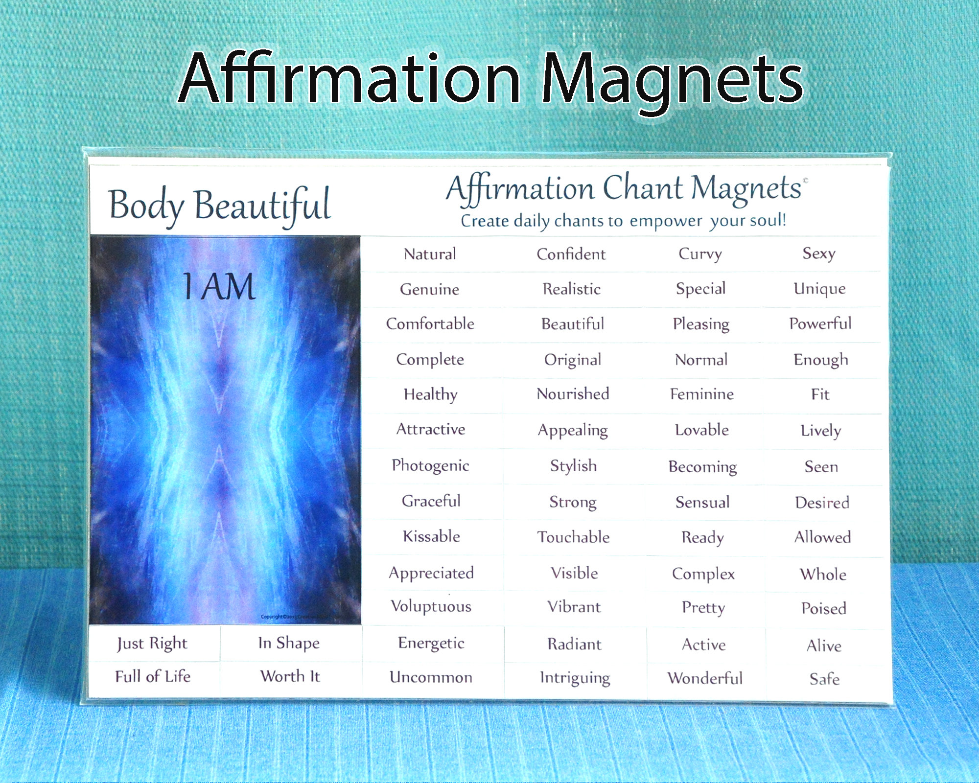 Refrigerator Magnets Magnetic Affirmations Kitchen & Dining etna.com.pe