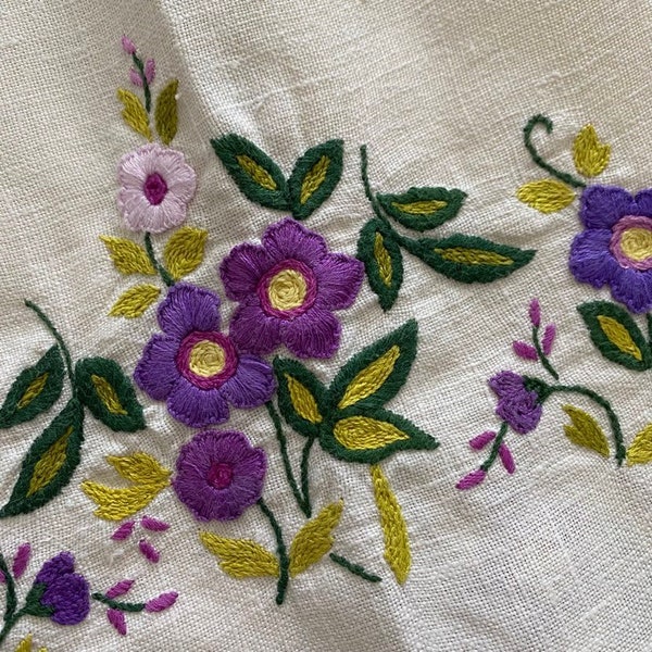 Embroidered Square - Etsy