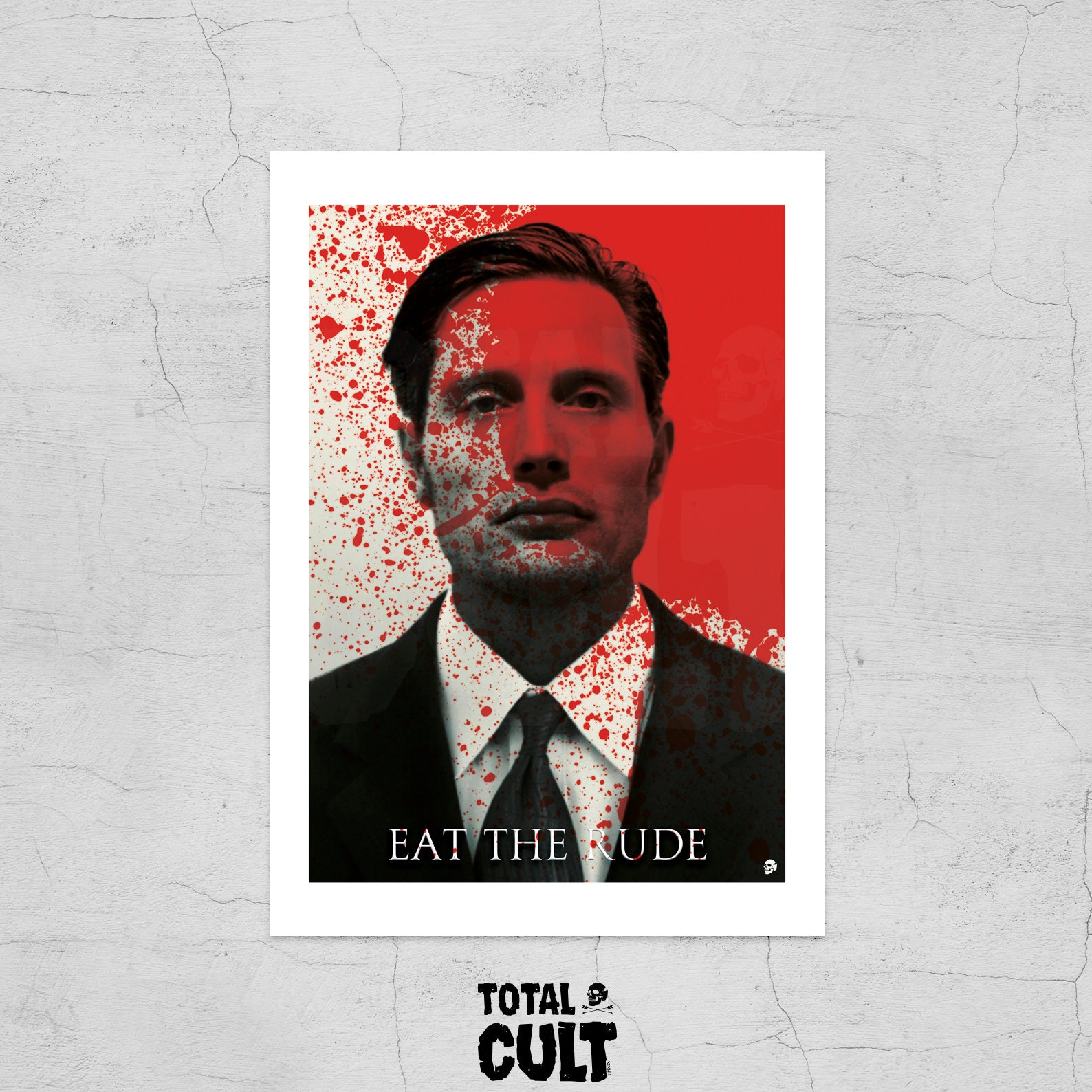Hannibal // Eat the Rude // Mads Mikkelsen // Silence of the | Etsy