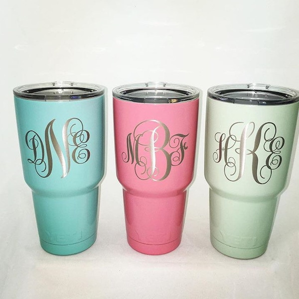 Yeti Monogram - Etsy