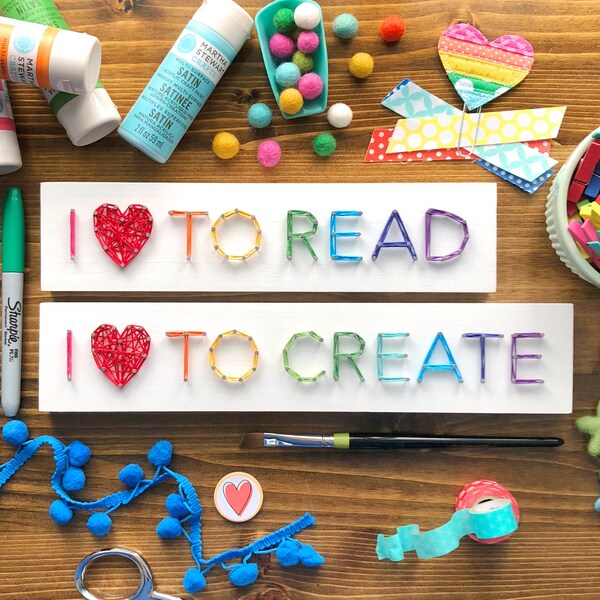 String Art Word - Etsy