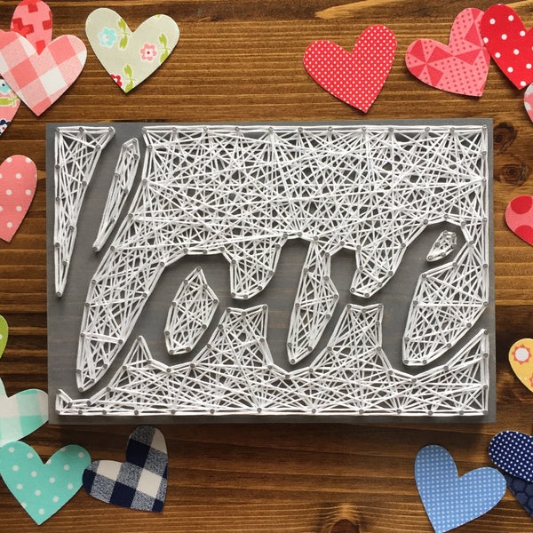 Reverse String Art - Etsy