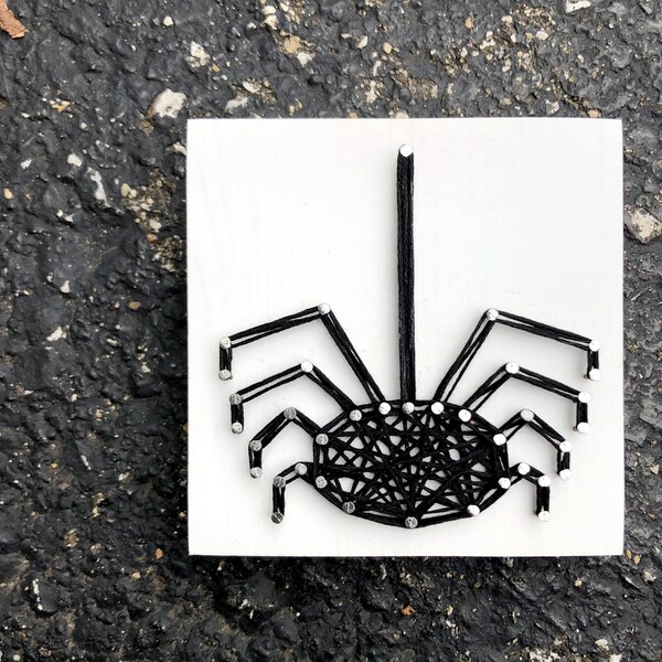Spider String Art - Etsy