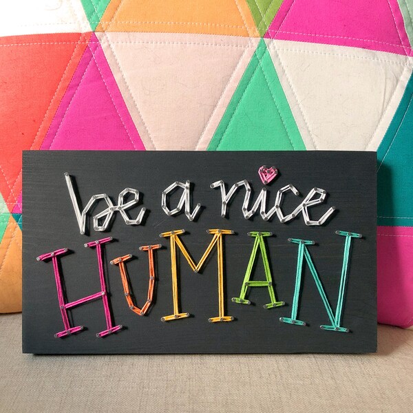 String Art Human - Etsy