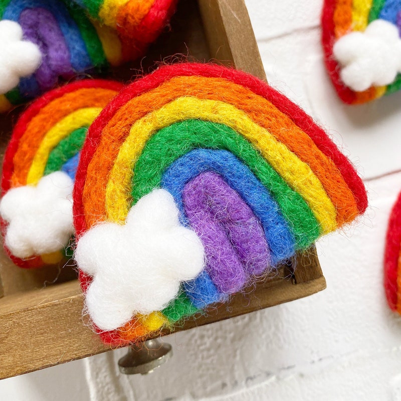 Felt Rainbow - Etsy