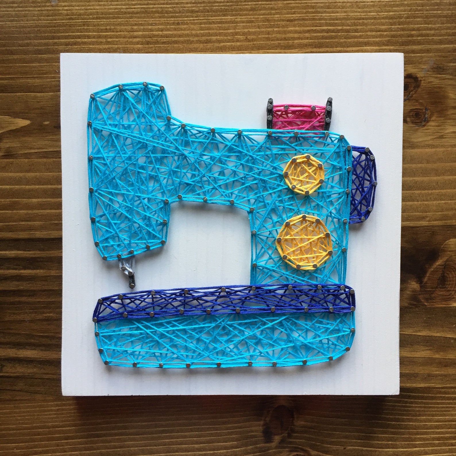 MADE TO ORDER String Art Sewing Machine Sign - Etsy