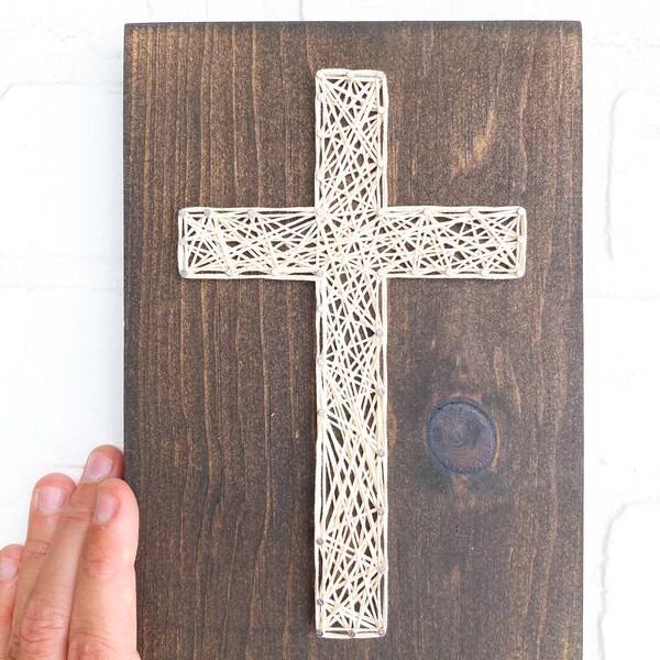 String Art Cross - Etsy