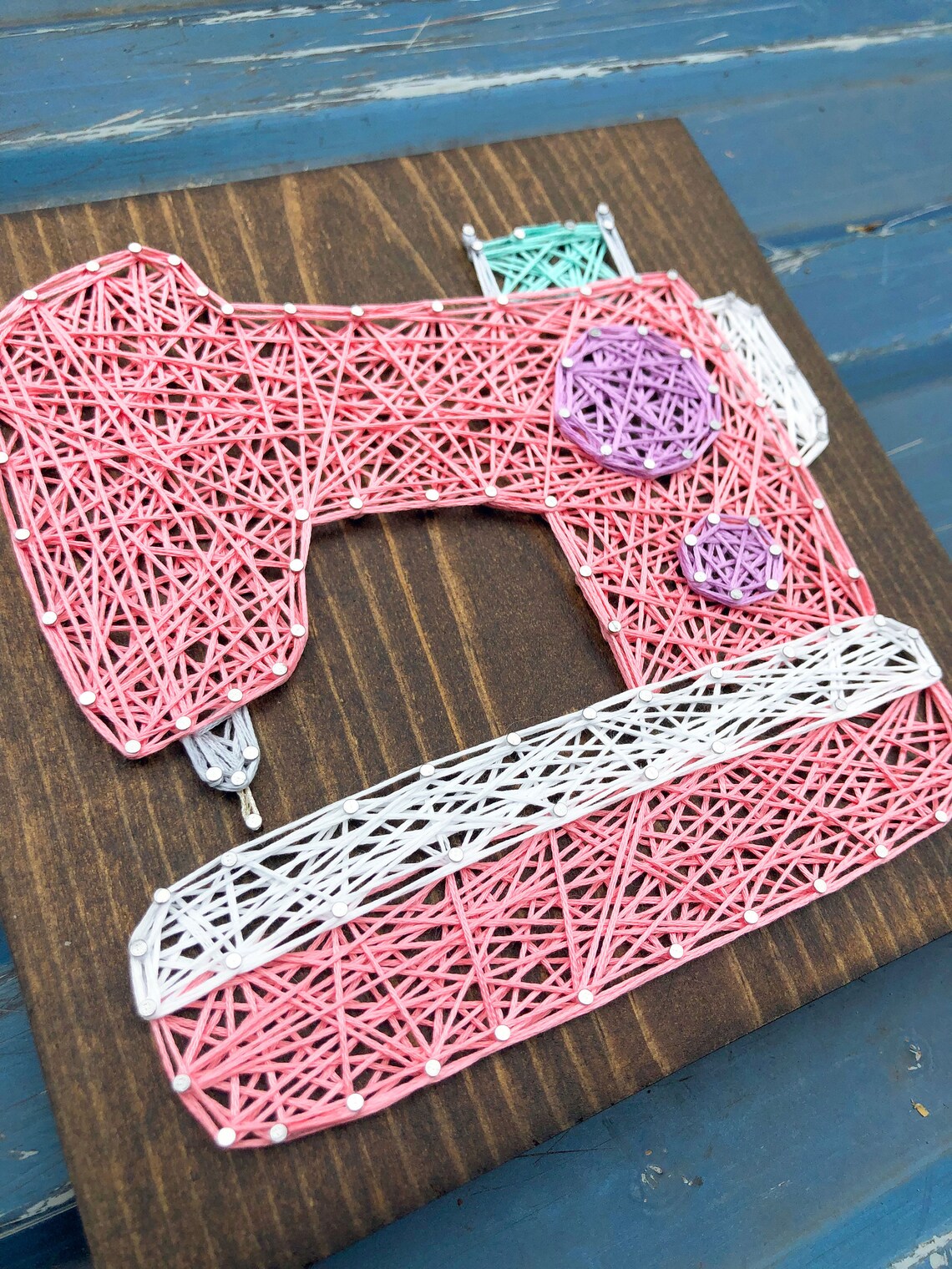 MADE TO ORDER String Art Sewing Machine Sign - Etsy