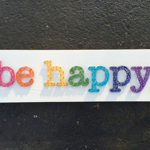 MADE TO ORDER String Art Mini Crayon Sign - Etsy