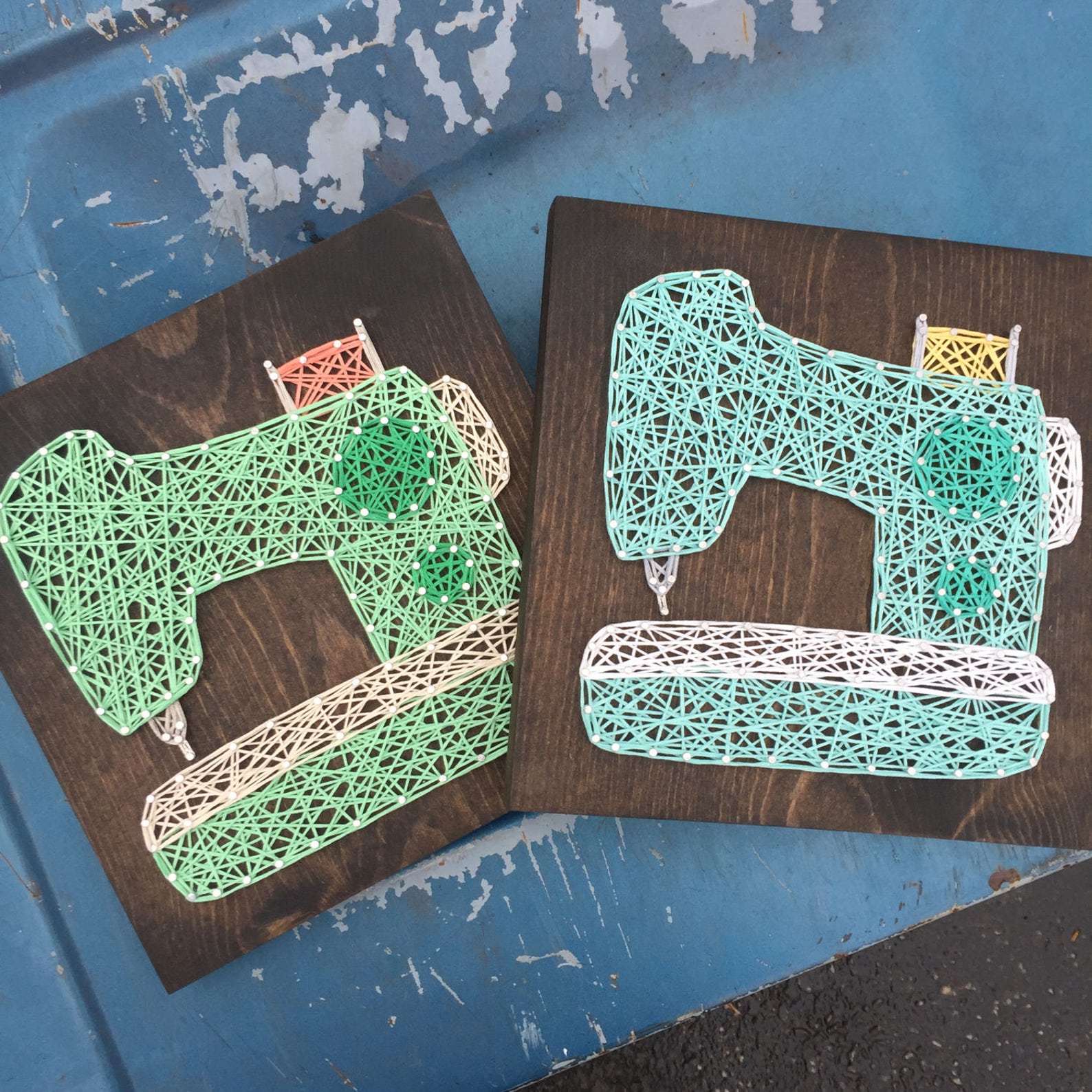 MADE TO ORDER String Art Sewing Machine Sign - Etsy