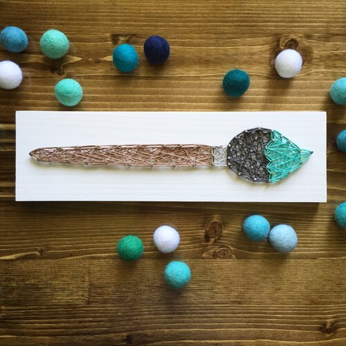 MADE TO ORDER String Art Mini Crayon Sign - Etsy