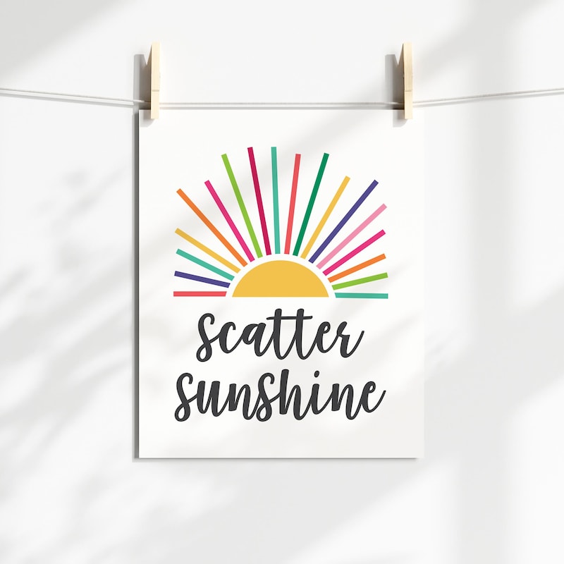 Scatter Sunshine - Etsy