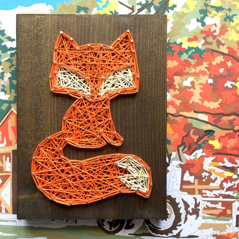 Fox String Art - Etsy