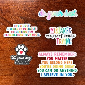 Always Remember I Believe in You Vinyl Sticker | Affirmation ...