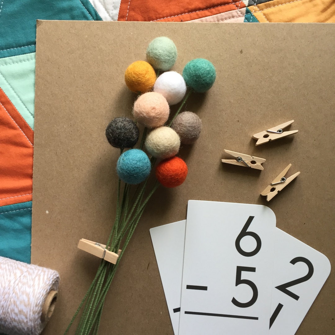 Pom Cluster Fall Festival Pom Flower Bouquet - Etsy