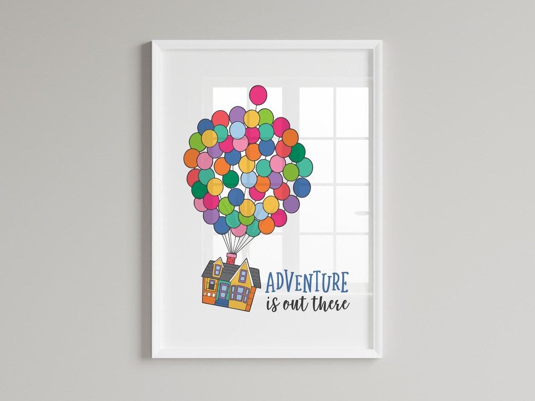 Adventure is Out There Art Print | Wall Art | the Honaker Homemaker ...