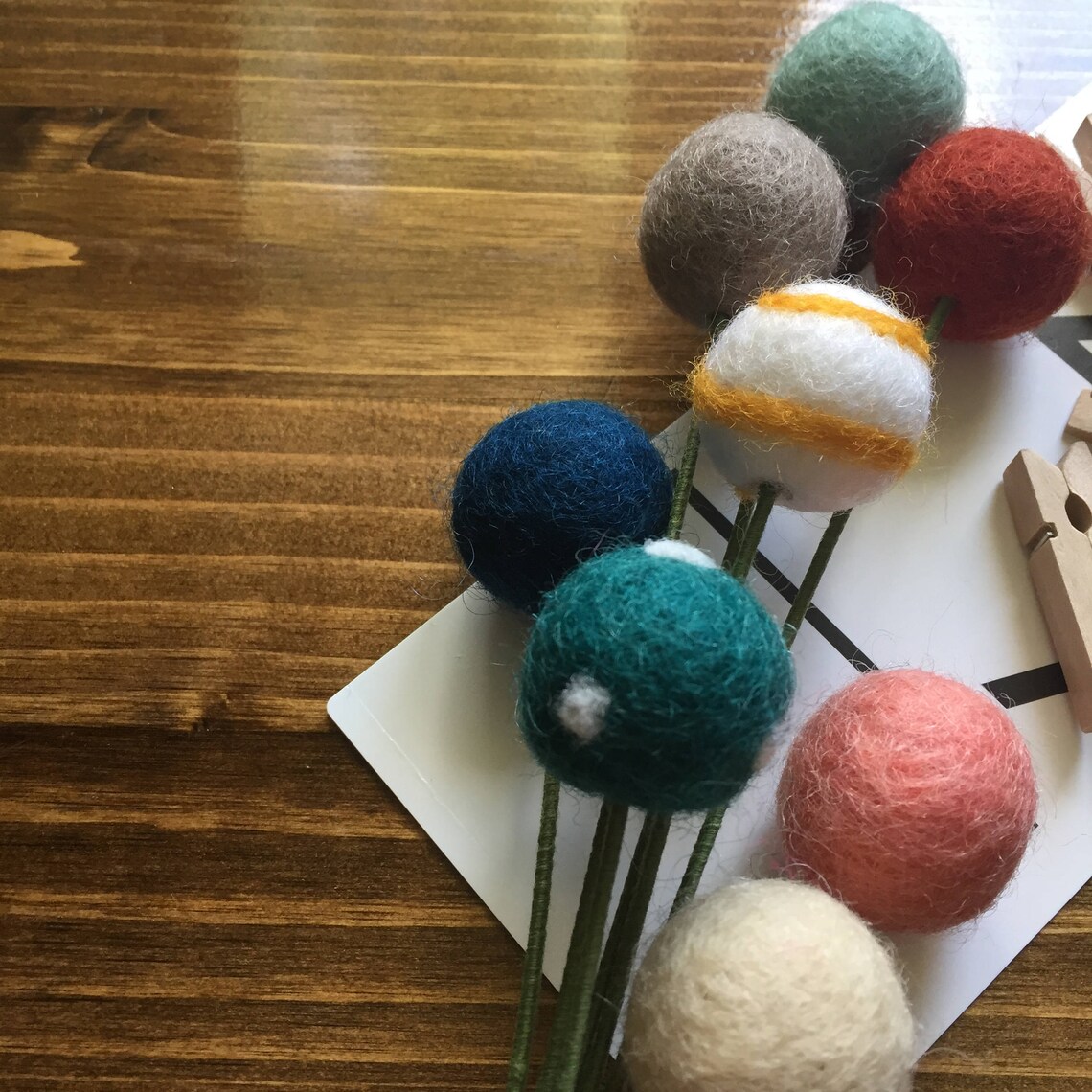 Pom Cluster Fall Parade Pom Flower Bouquet | Etsy