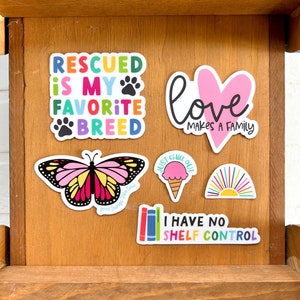 Love Makes a Family Vinyl Sticker | Adoption and Foster Care Gift ...