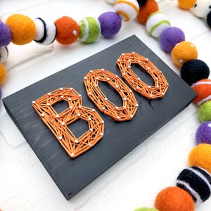 MADE TO ORDER String Art Mini boo Halloween Sign - Etsy