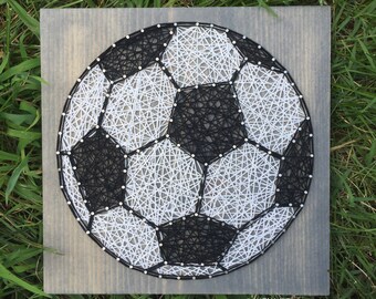 Soccer String Art - Etsy